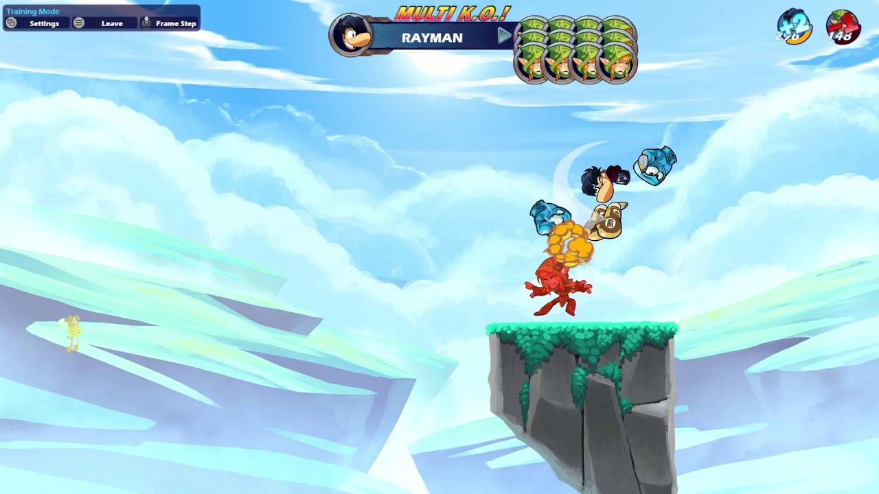 Rayman punch - YouTube