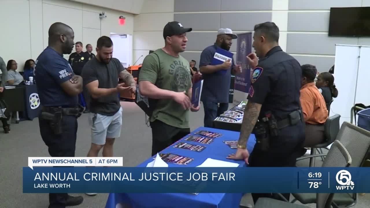 Criminal Justice Job Fair draws over 20 local police departments ...