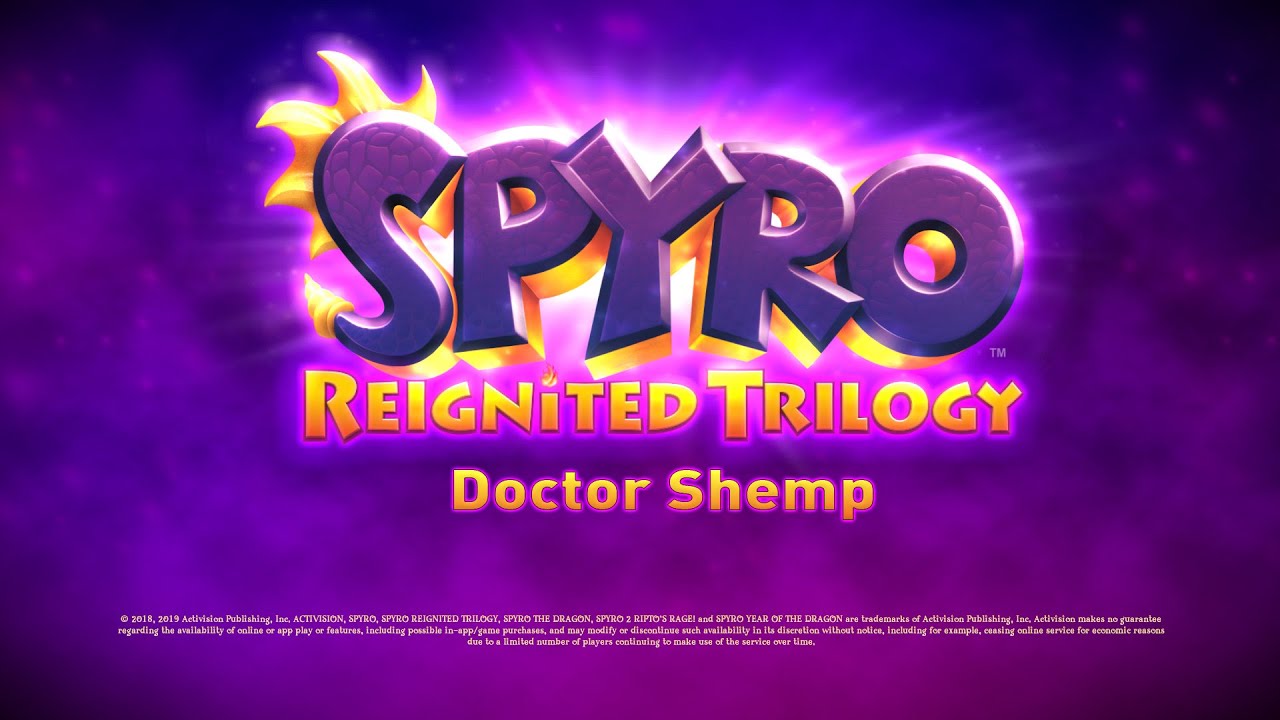 Spyro Reignited Trilogy Spyro The Dragon: Doctor Shemp 120% - YouTube