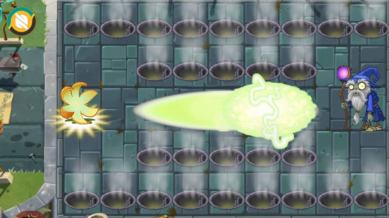 Pvz 2 100 Plants Max Level Vs Dark Wizard Zombies !! Plants Vs Zombies ...