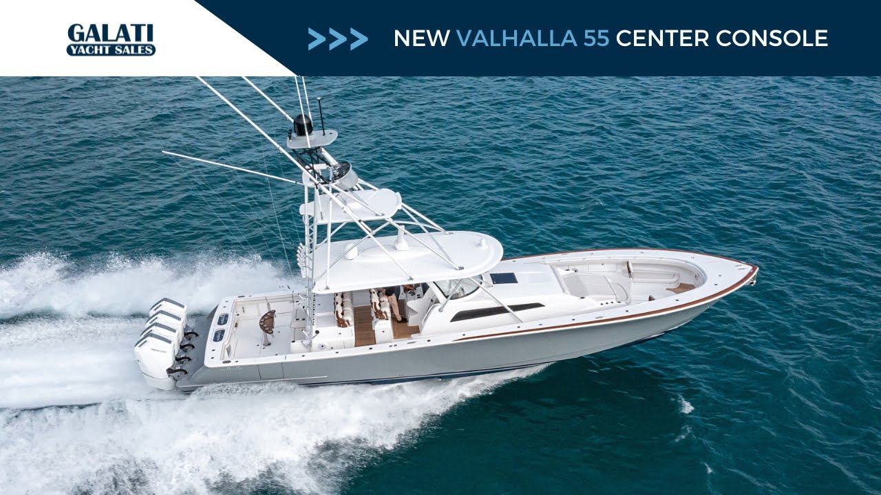 55' Valhalla Center Console — The New Benchmark - YouTube