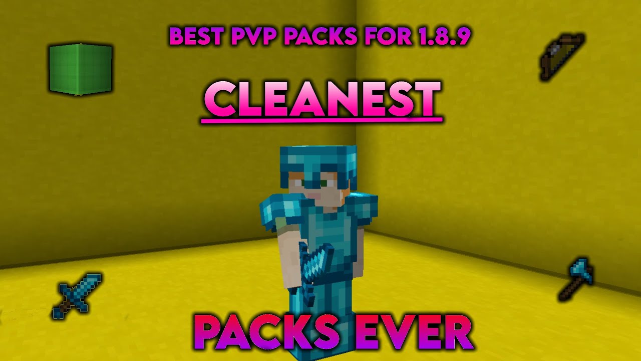 MINECRAFT PVP PACKS FOR 1.8.9 - YouTube