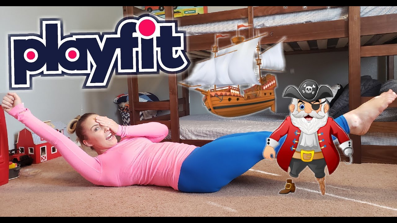 KIDS WORKOUT - PIRATE SHIP ADVENTURE - FUN FITNESS CHALLENGES - YouTube