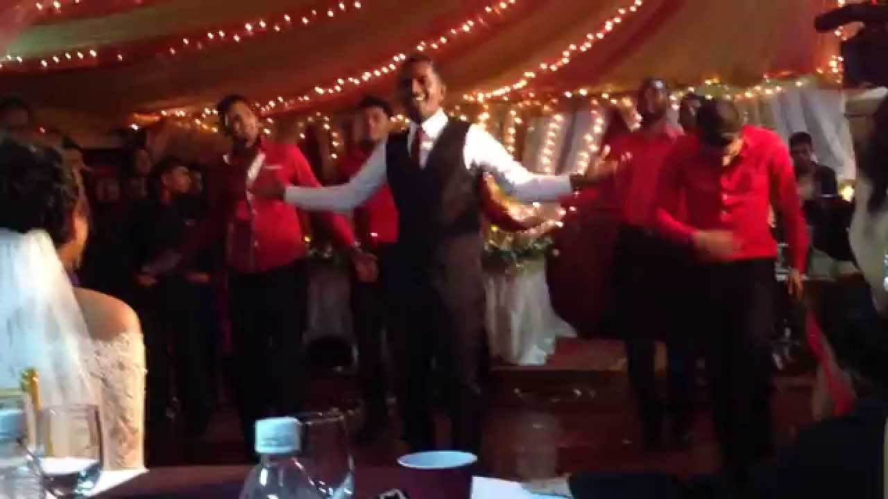 Guyanese Groom and Groom's men Wedding Dance- Version 2 - YouTube