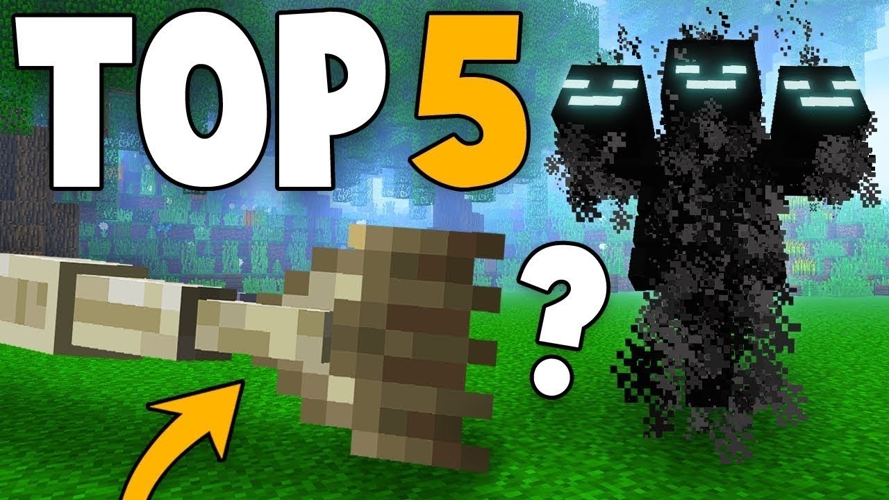 Top 5 Largest Mobs In Minecraft - YouTube