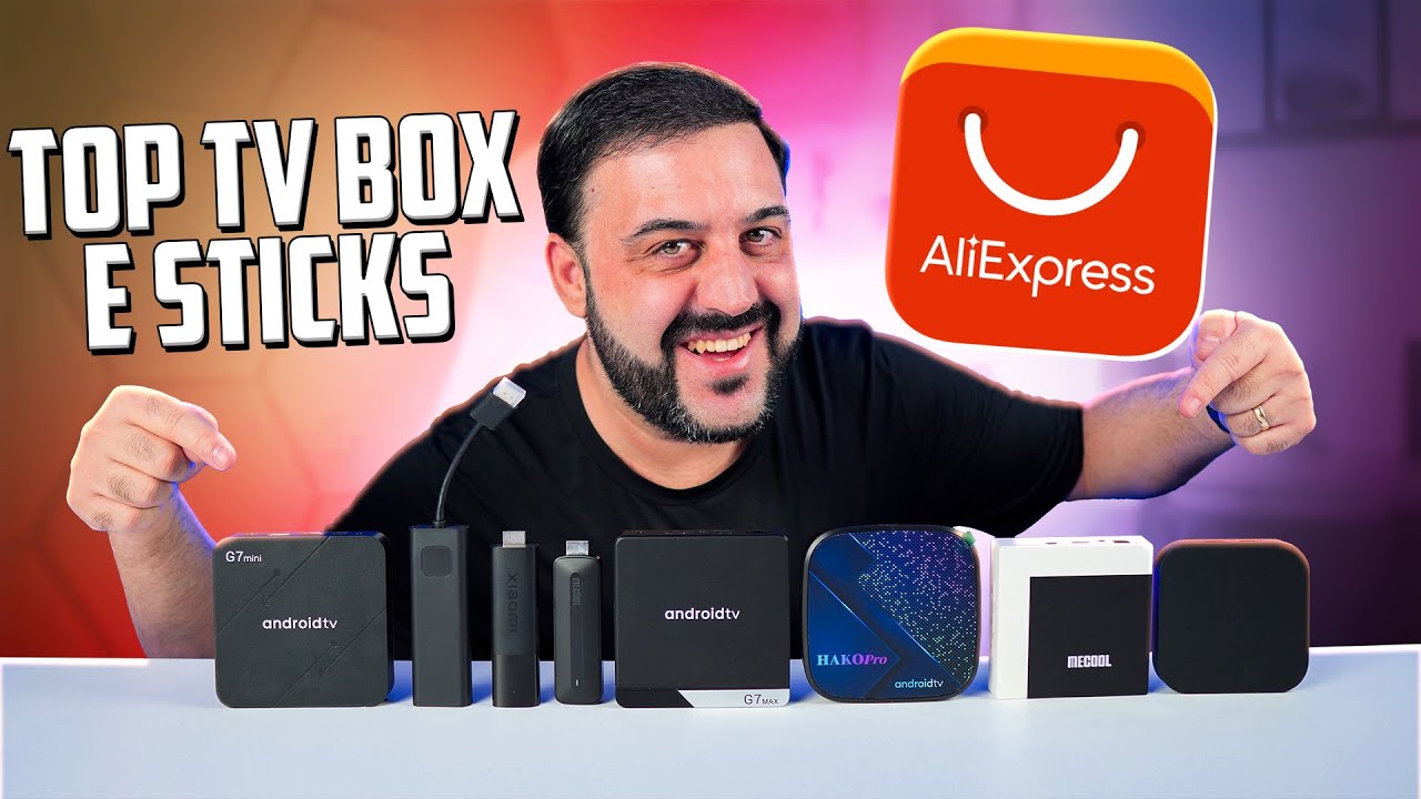 TOP TV BOX e STICKS para COMPRAR no ALIEXPRESS - YouTube