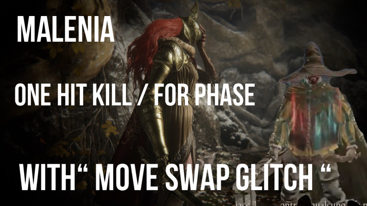 Elden ring / malenia kill with move swap - YouTube