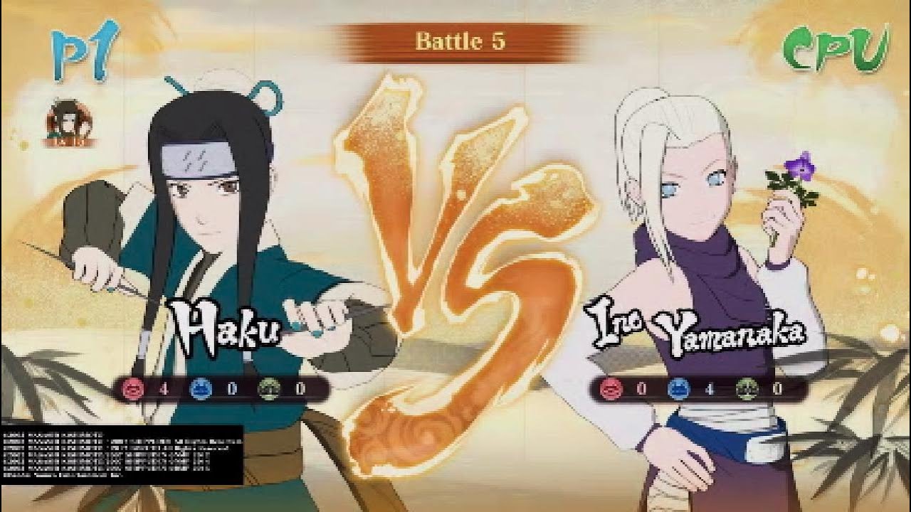 NXBUNSC: Haku vs. PTS Ino Yamanaka (Requested) - YouTube