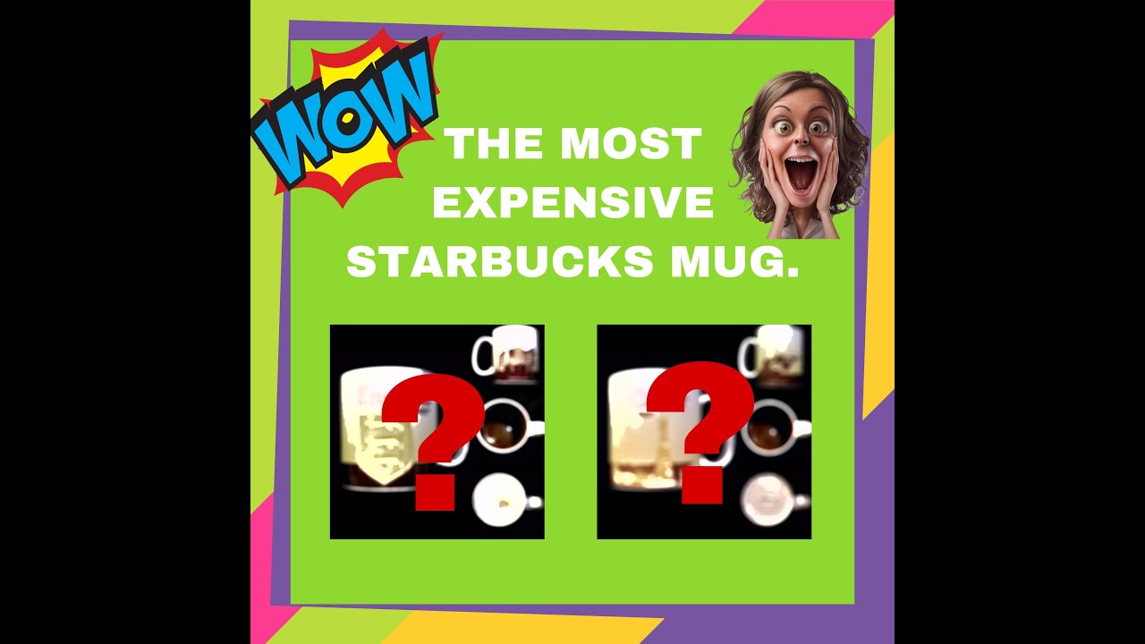 Wow! The most expensive starbucks mugs. - YouTube