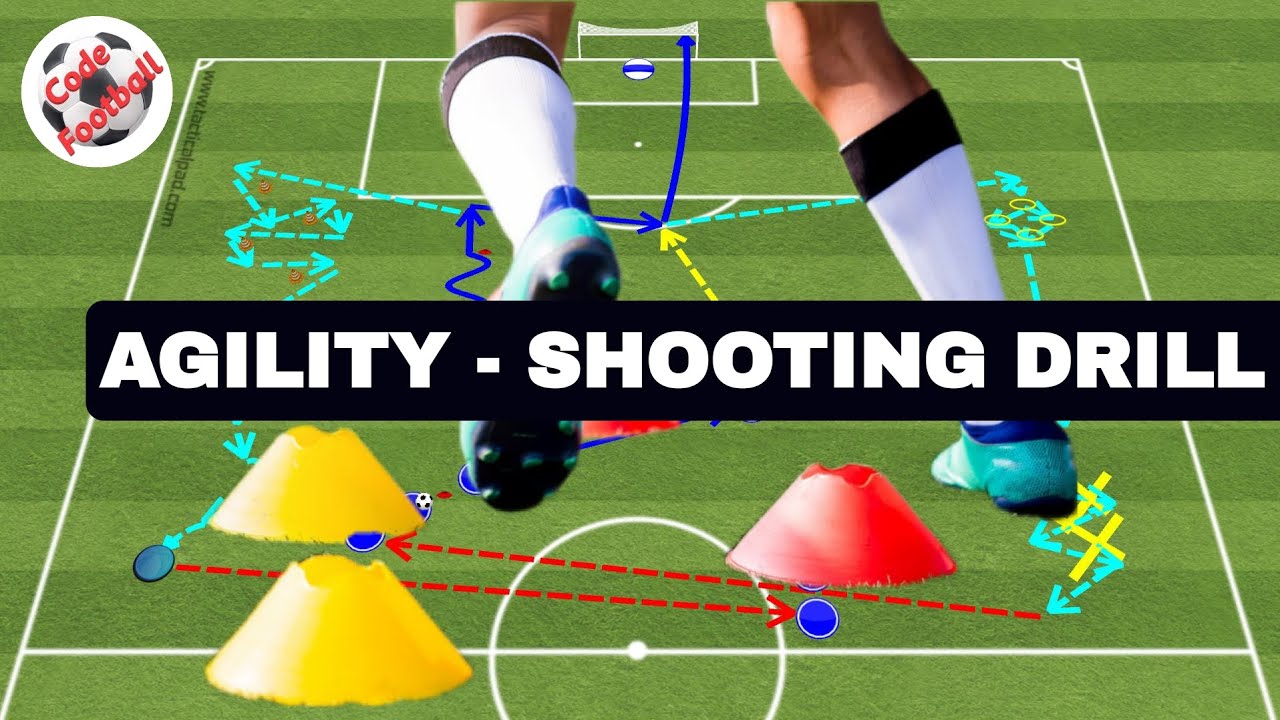 Agility and shooting exercise! - YouTube