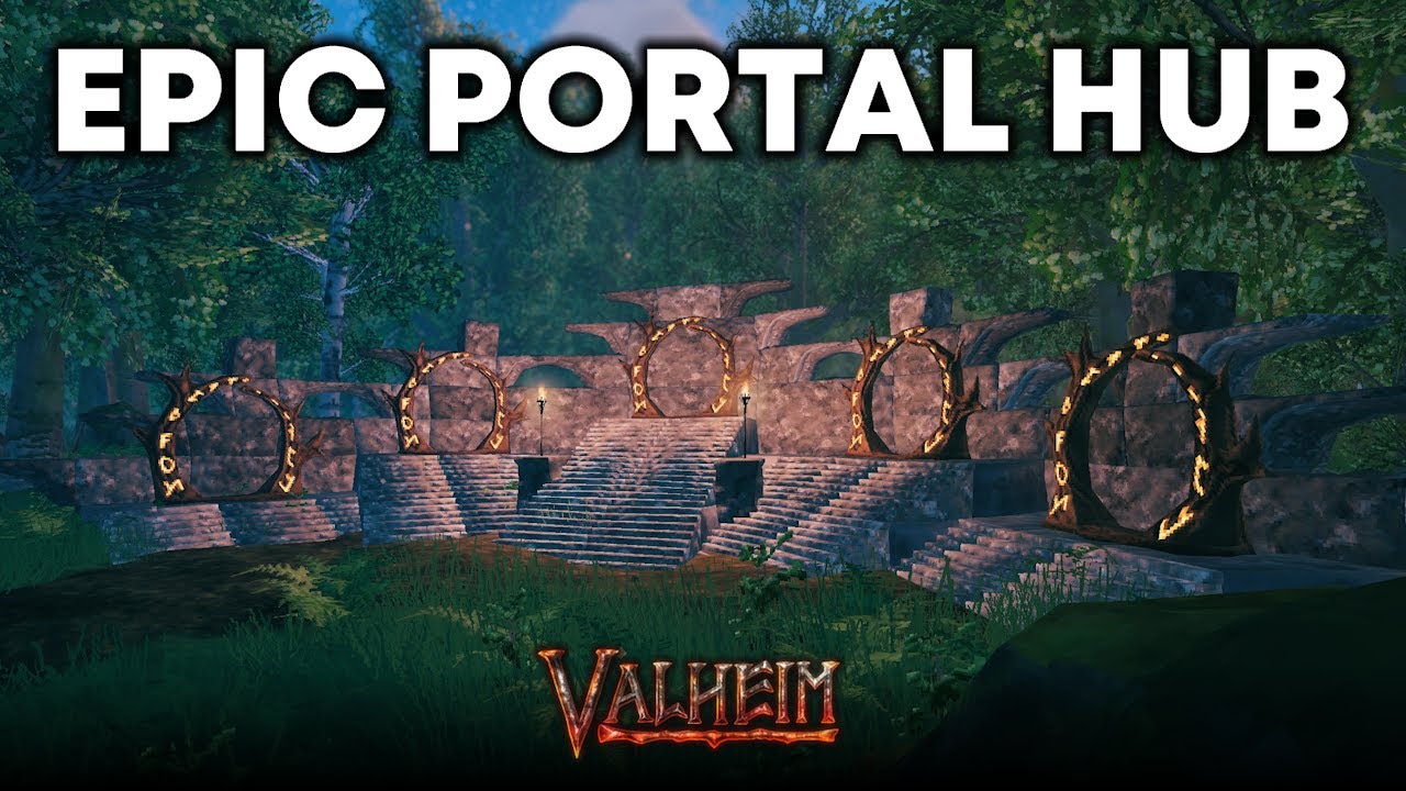 EPIC Stone Portal Hub Tutorial | Valheim - YouTube
