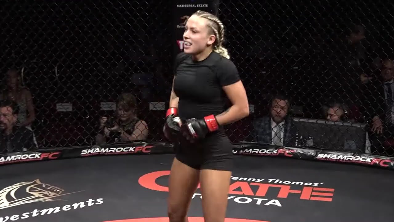 Shamrock FC 319 Lainey Nations VsAngelica Serles - YouTube