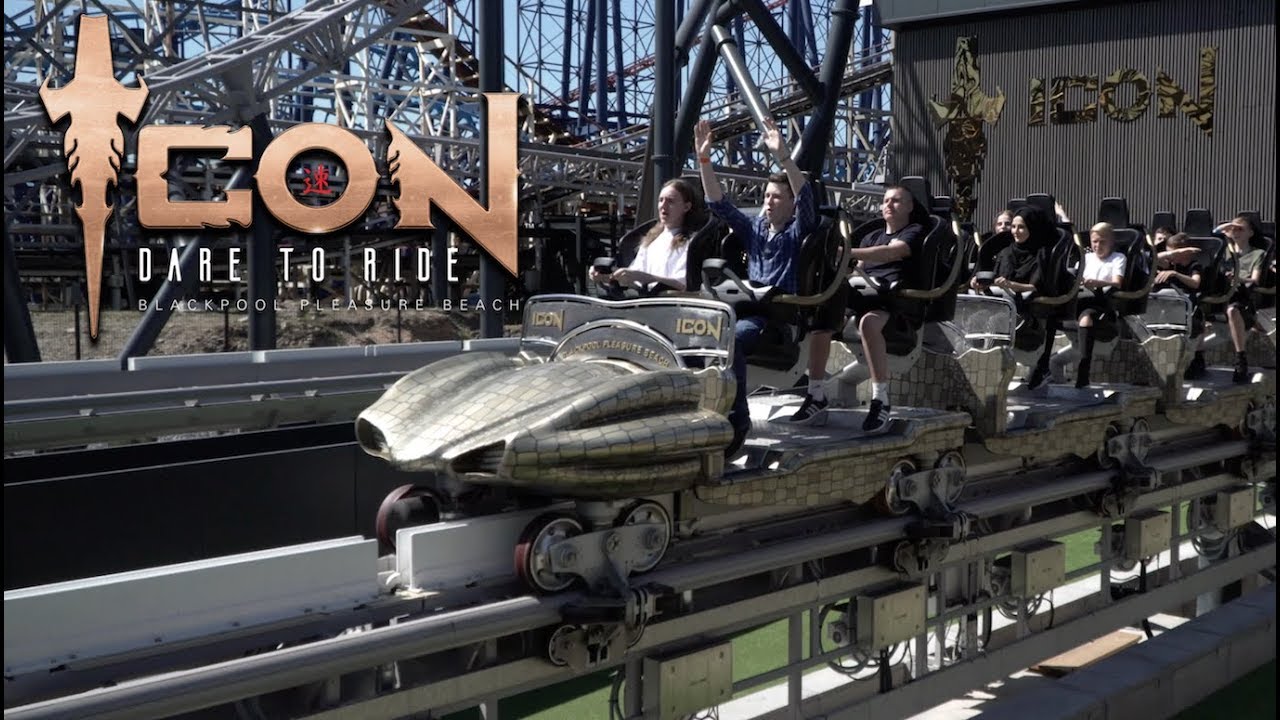 Icon Cinematic Off-Ride Blackpool Pleasure Beach in 4K - YouTube