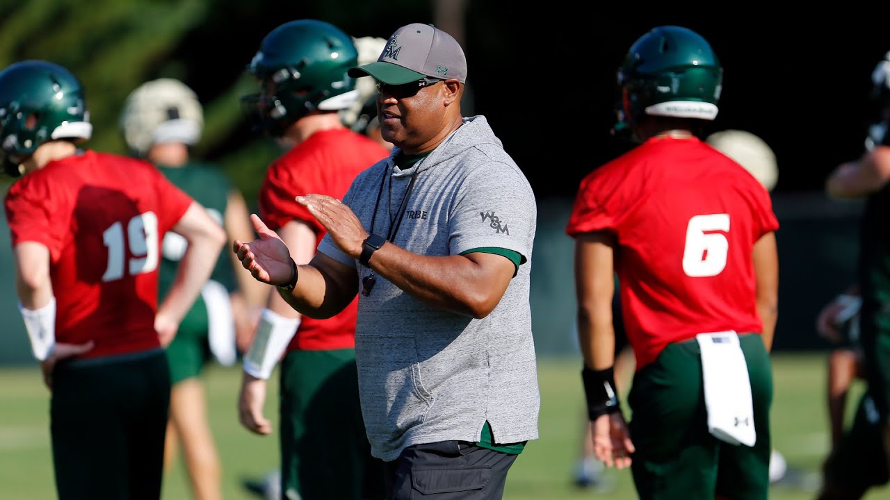 2022 W&M Football: Mic'd Up with Head Coach Mike London - YouTube