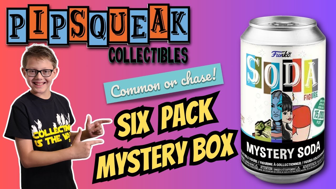 A 6-pack Soda Mystery Box and a new Pop for our collection! - YouTube