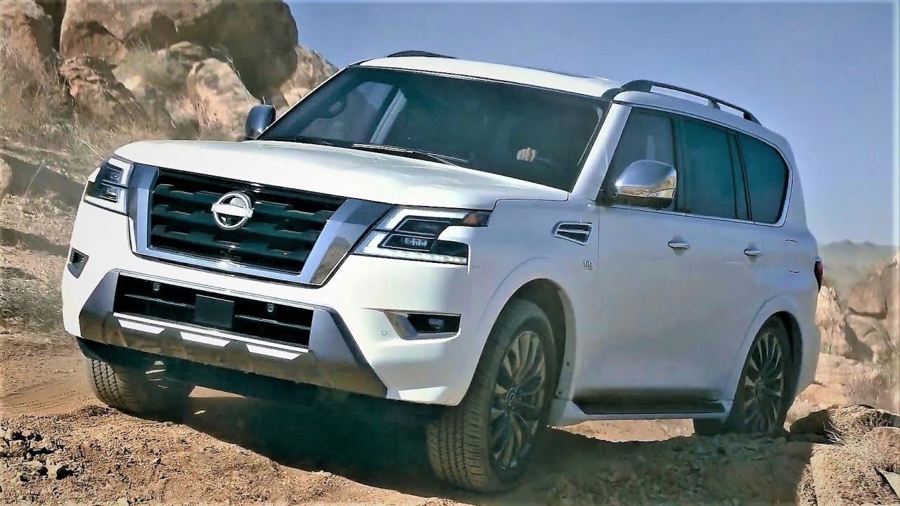 New 2021 Nissan Armada Off Road Driving | 2021 Nissan Armada Family SUV ...