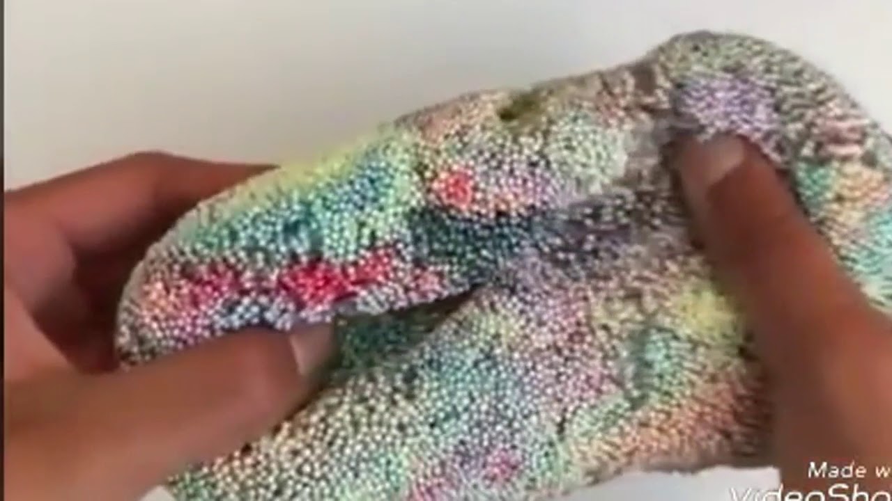 Easy How To Make Slime Tutorial For Beginners Crunchy Satisfying Slime ...