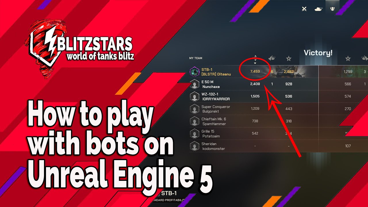 Wot Blitz Unreal Engine 5 Gameplay | World of Tanks Blitz - YouTube