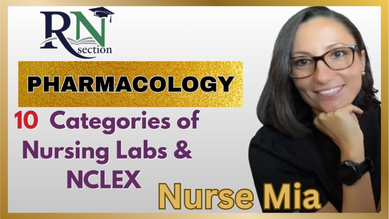 What are the Normal Lab Values? Nursing Labs for NCLEX Pharmacology ...