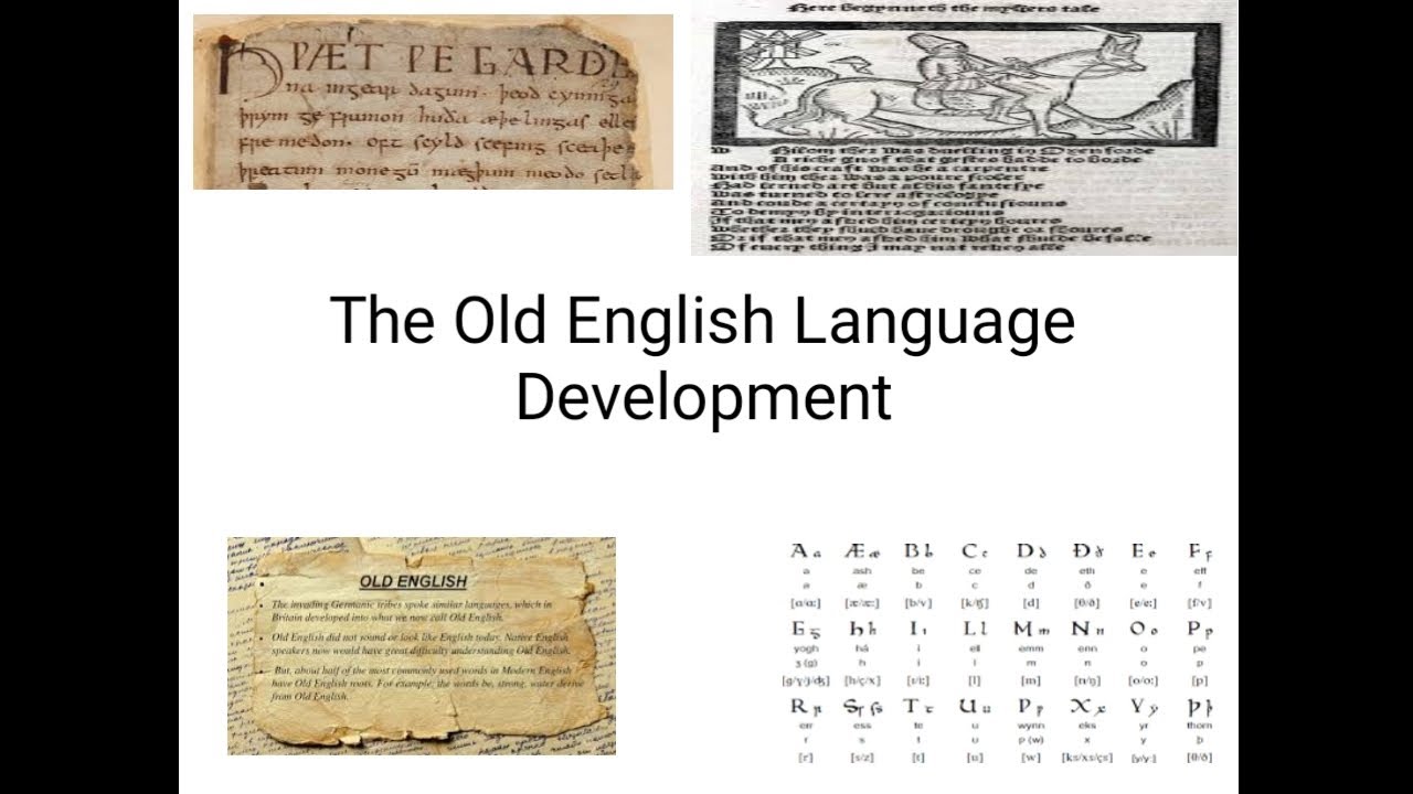 The Old English language Development.B.A. Sem-6 Paper=22 ( A Study Of ...