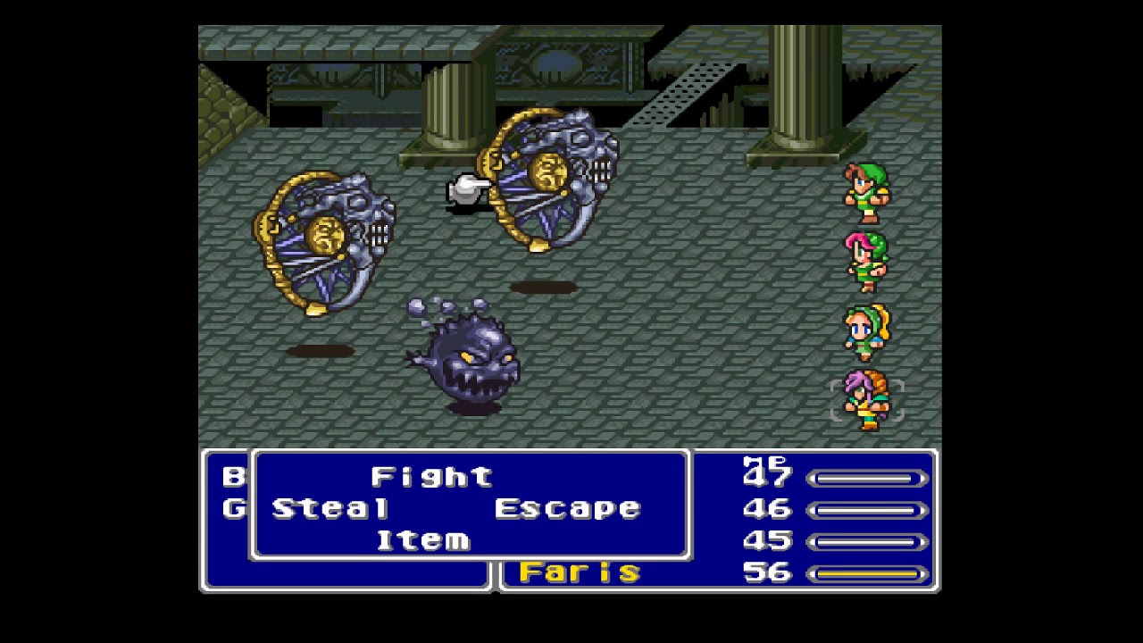 Final Fantasy V Low Level Challenge - Turtle Shell Farming - YouTube