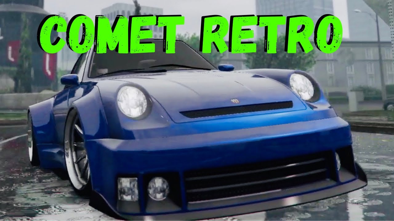 Retro Porsche 911 in GTA 5 Online - Comet Retro Custom Customization ...