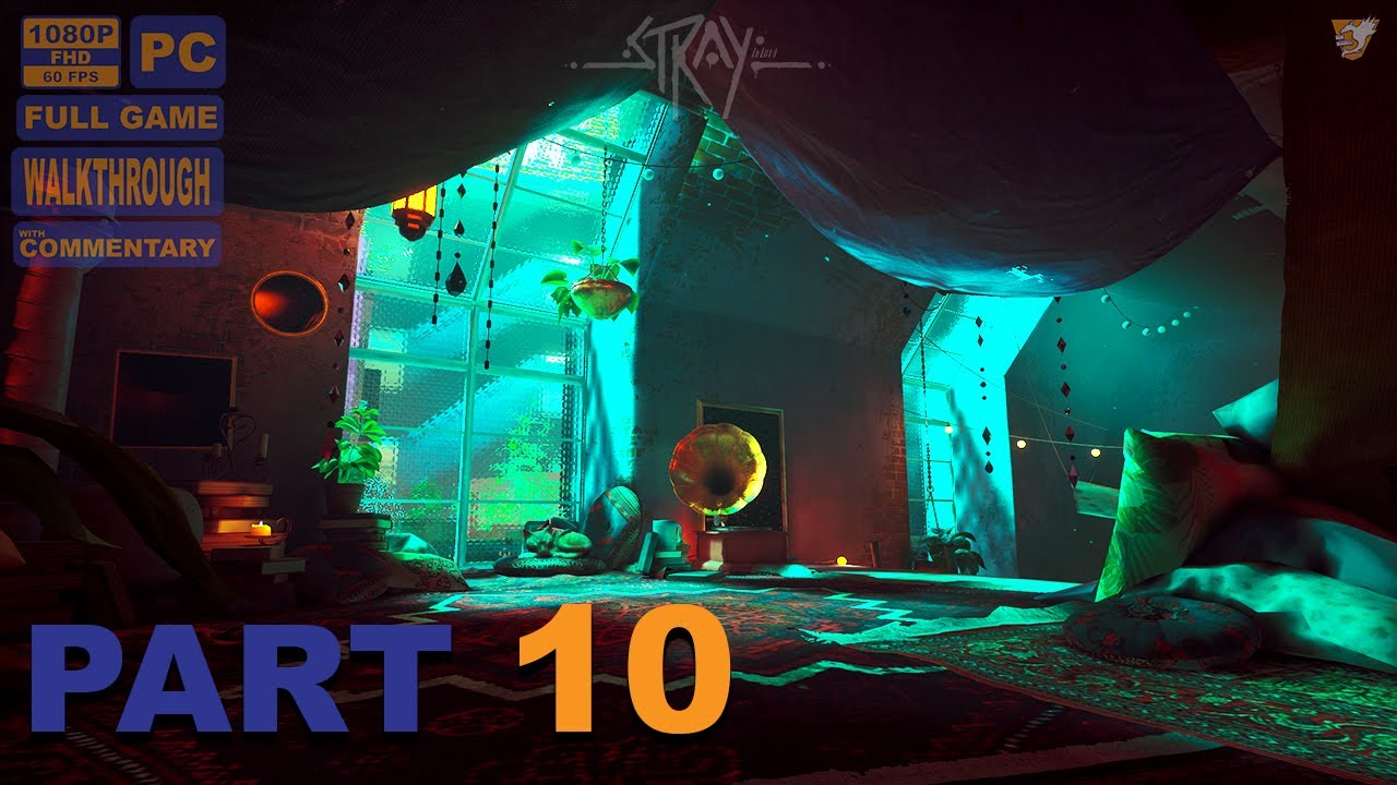 Neco Corporation, Midtown! | Let's Play "Stray" | Part 10 - YouTube