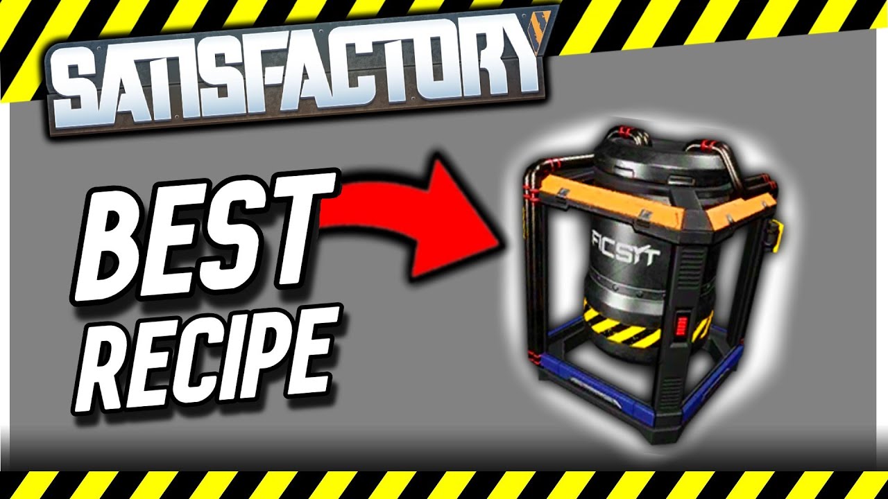 BEST RECIPE for SUPERCOMPUTERS in Satisfactory 1.0 - YouTube