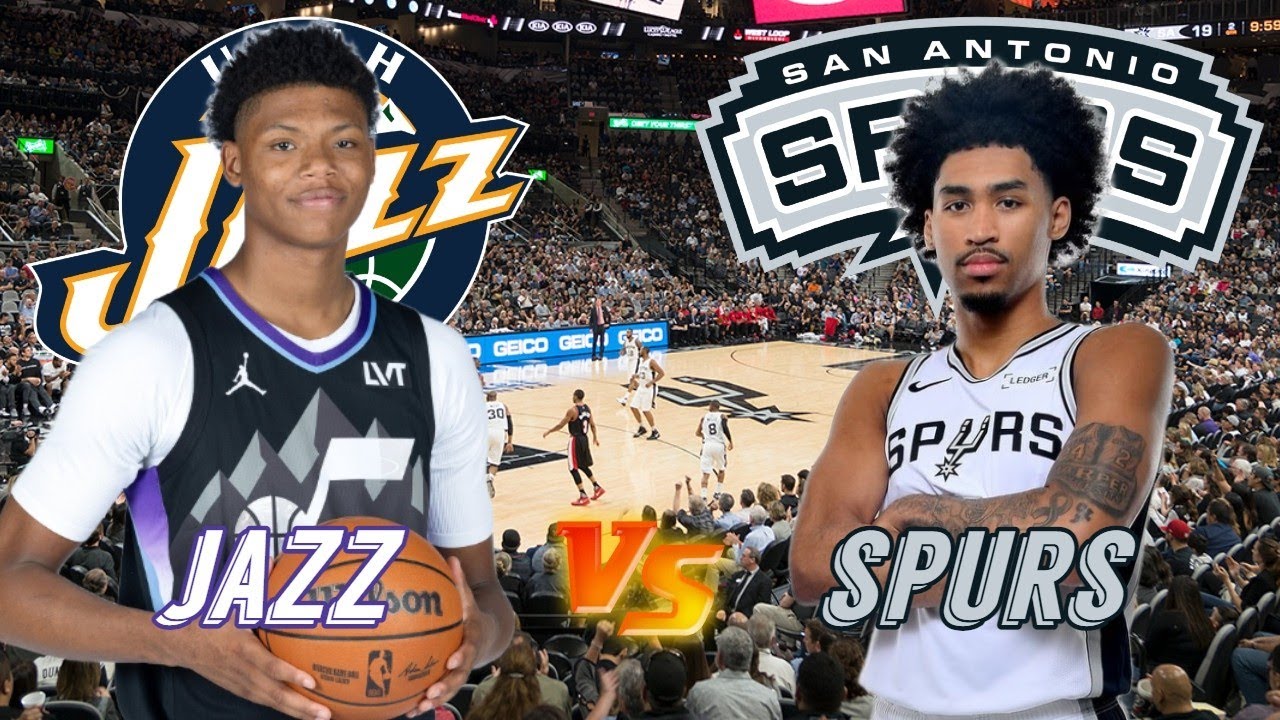 Utah Jazz vs San Antonio Spurs Live Play by Play & Scoreboard - YouTube