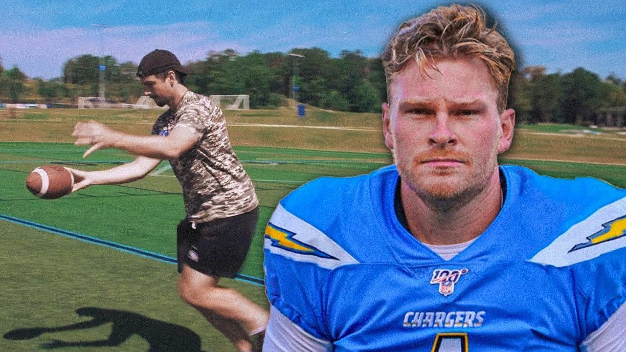 I Trained with An NFL Punter... Here's How it Went - YouTube