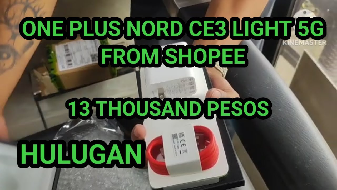 UNBOXING ONEPLUS NORD CE3 LITE 5G 8+256 gb FROM SHOPEE - YouTube