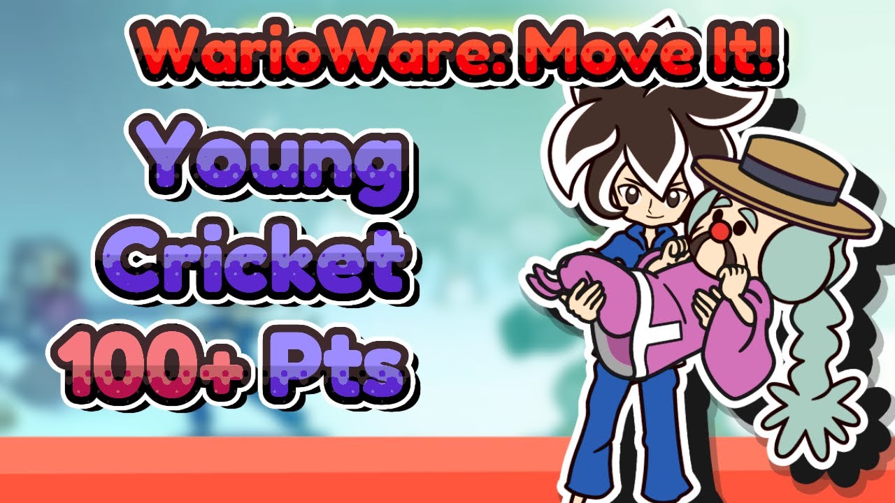 WarioWare: Move It! - Young Cricket - 100+ Points! - YouTube