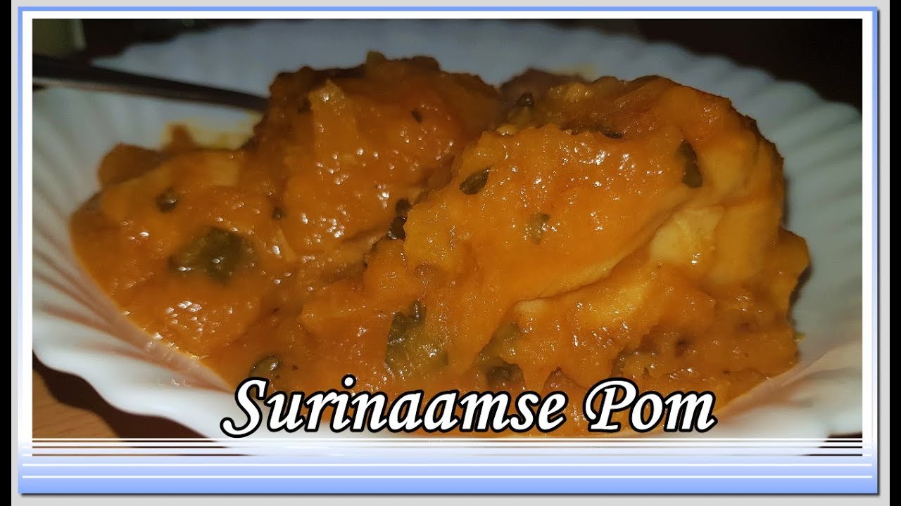 Recipe: Pom (Surinaams)#Priyaswereld - YouTube