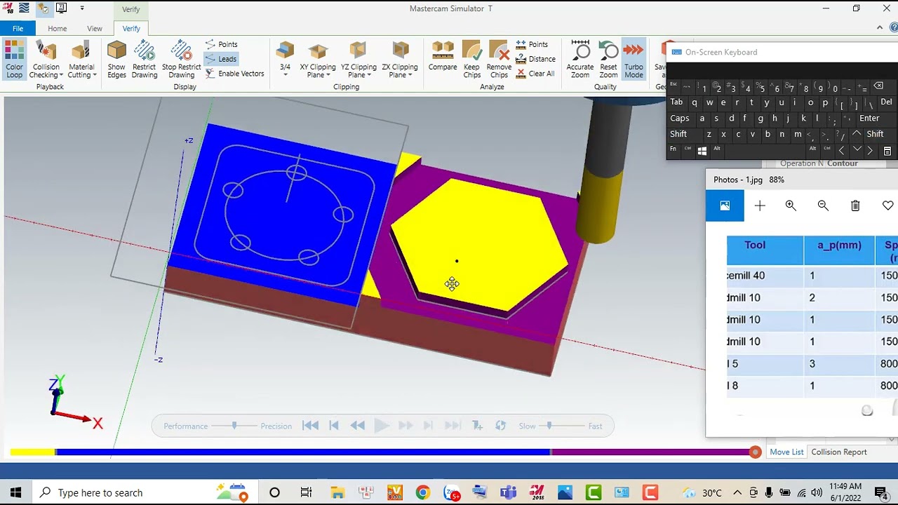 Thiết kế, gia công & Xuất CODE trên phần mềm Mastercam kết hợp phần mềm ...