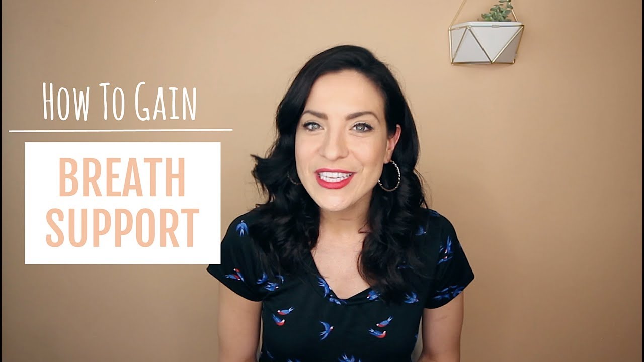 How to Gain Breath Support - 3 Breathing Tips for SINGERS - YouTube