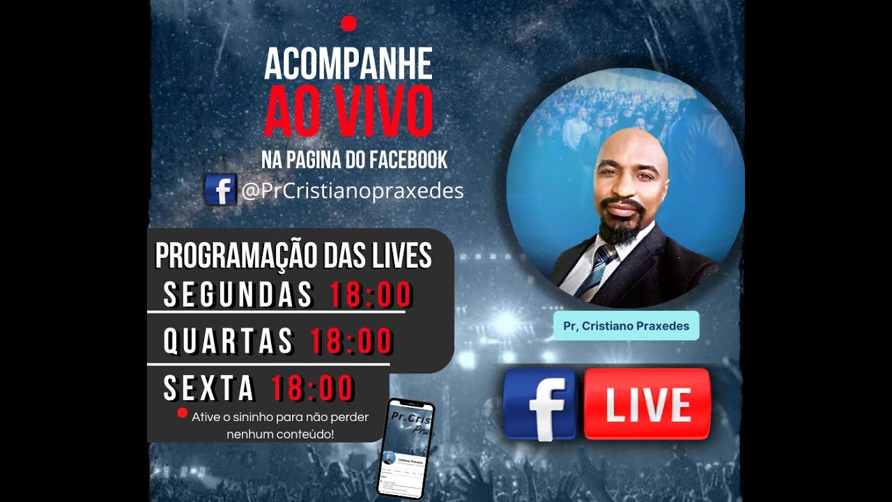 LIVE #1 Oração Tema - Transformados para conquistar o território ...