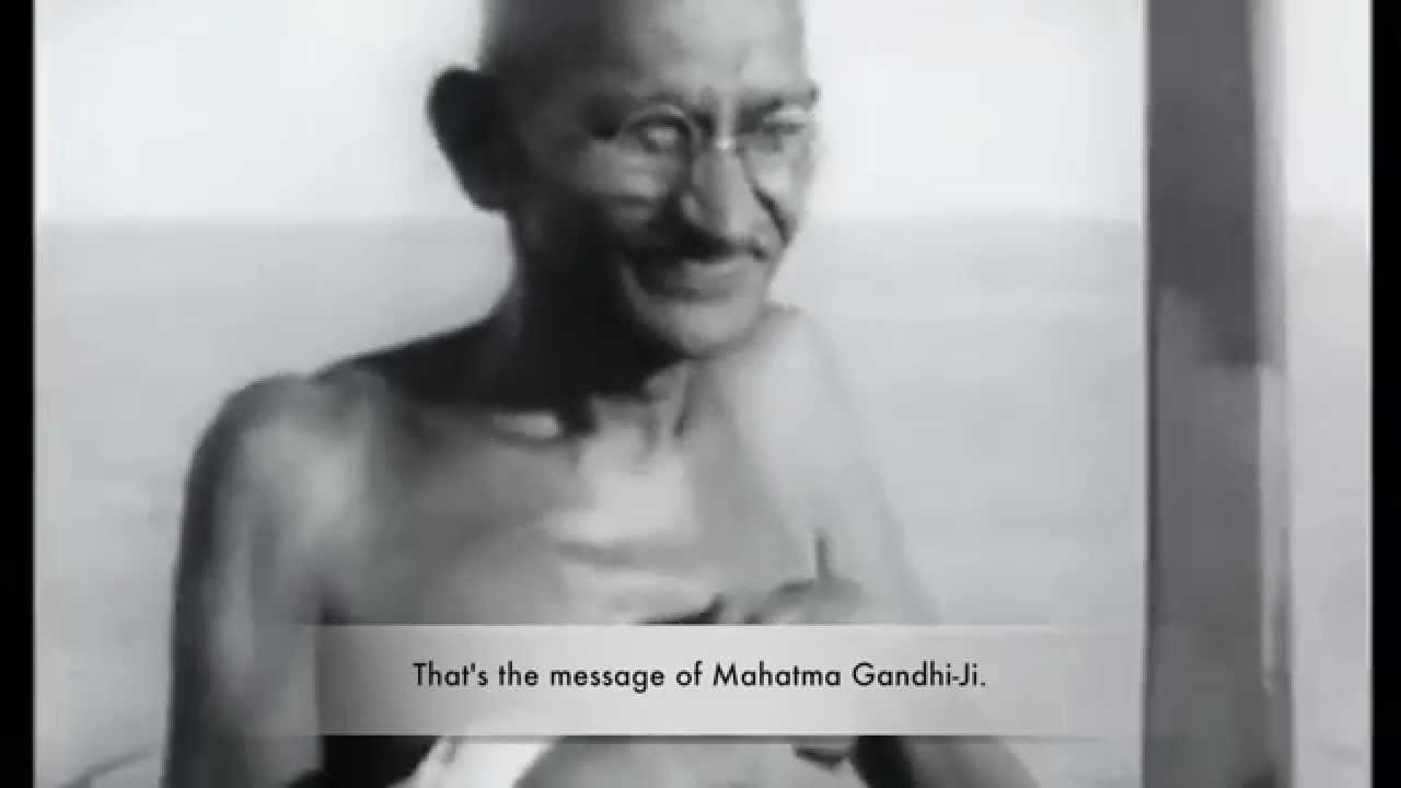 Mahatma Gandhi - Satyagraha by Angel ArunA(AS1) - YouTube