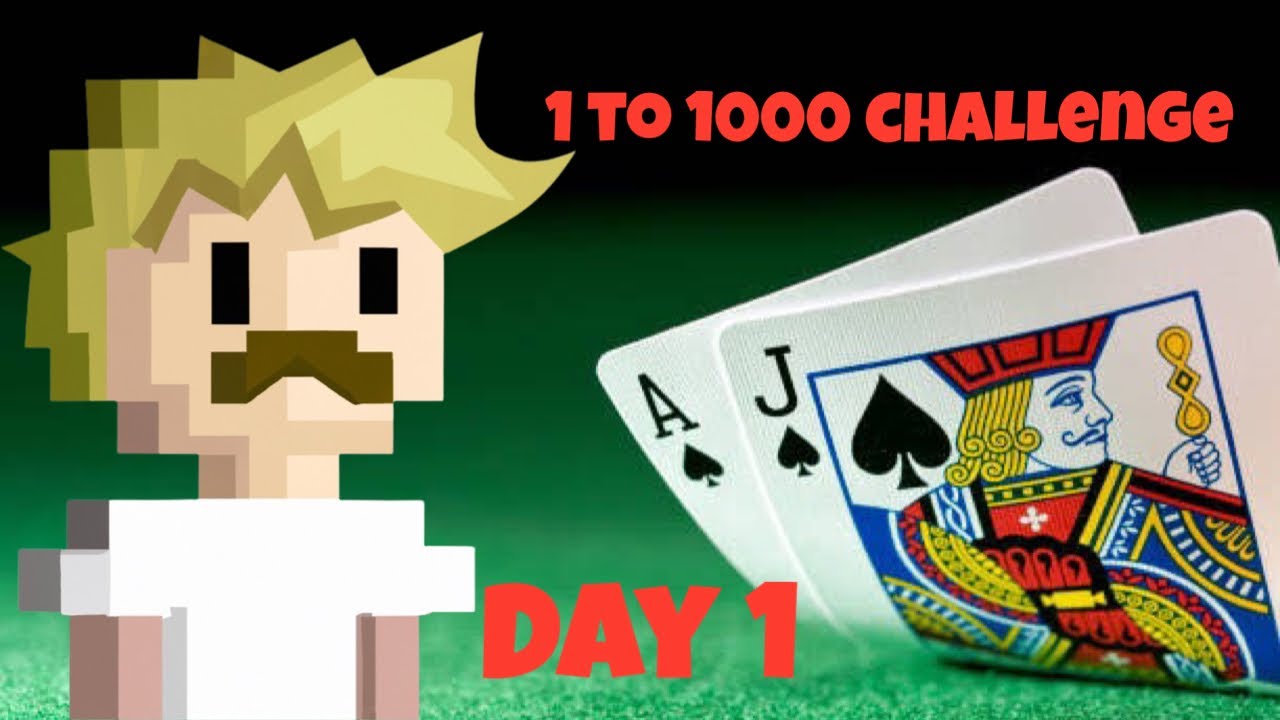 A Rough Start - Turning 1 to 1000 Dollars Challenge: Day 1 - YouTube