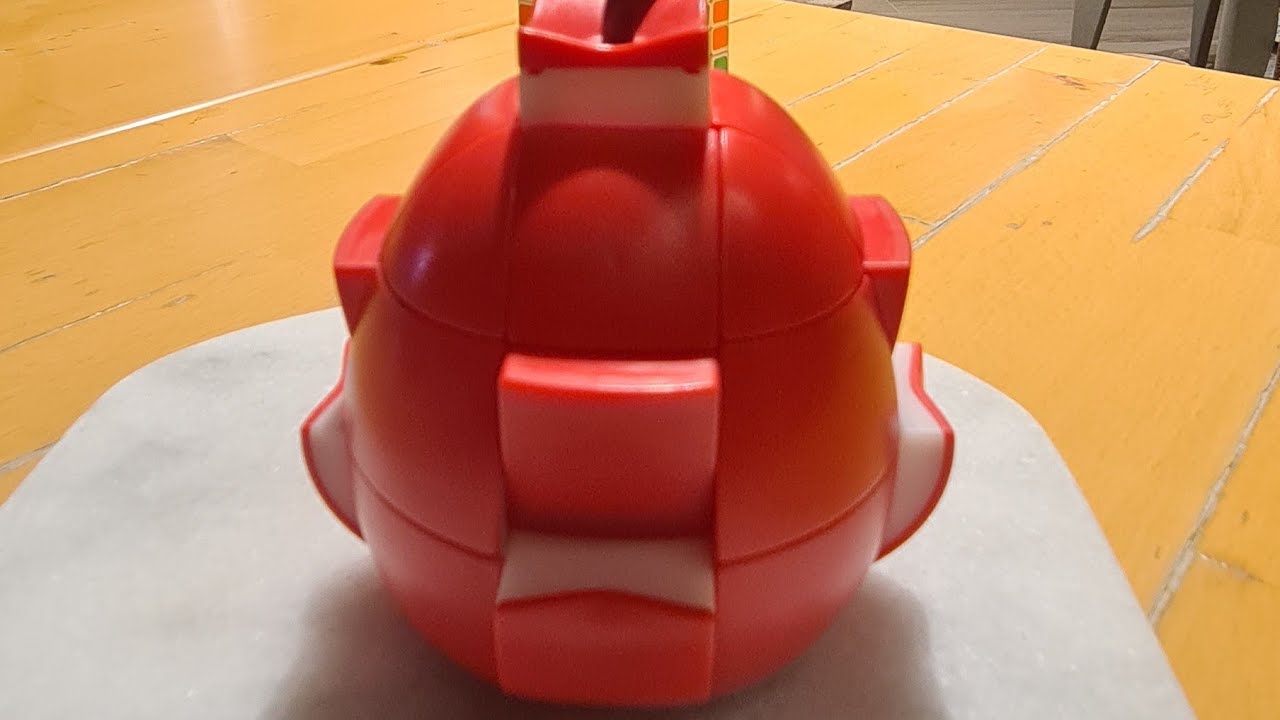 Turning Apple-Shaped Cube Into Multi-Fruits by 11 Years Young Boy 1st ...