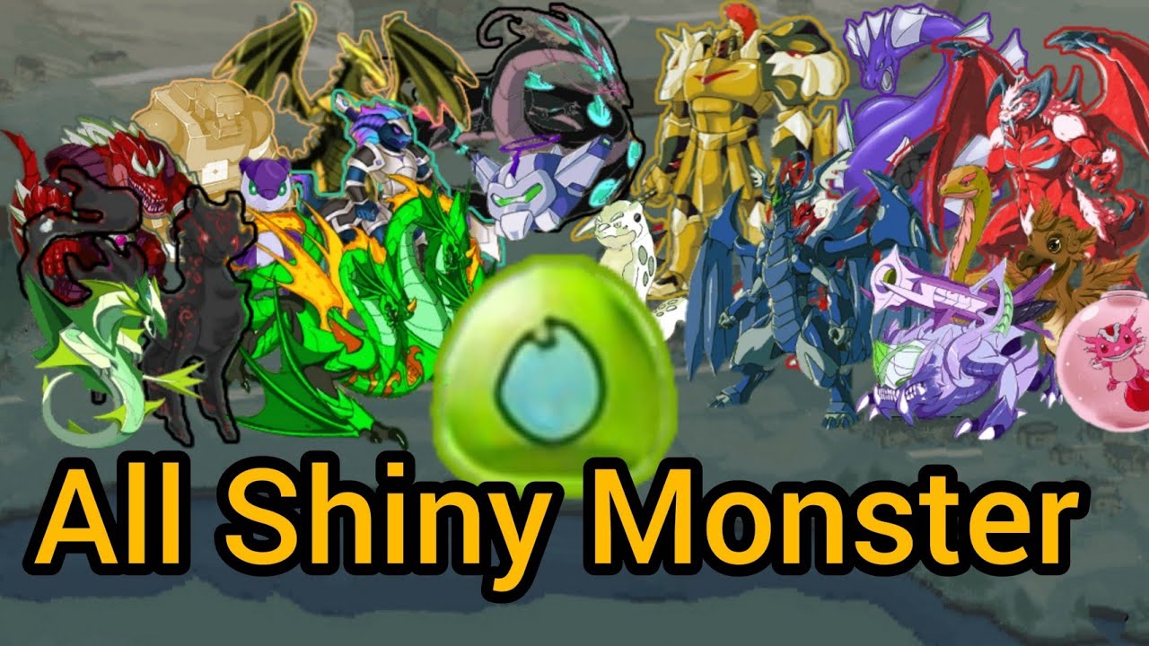 All shiny monster in neo monster ( don't miss) - YouTube