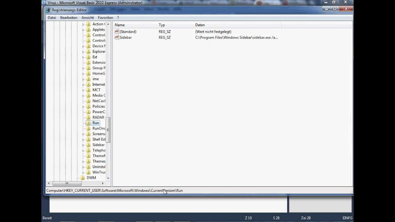 Visual Basic Tutorial Screenblocker/Virus programmieren Part3 - YouTube