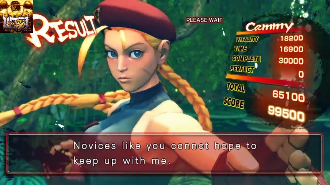 ULTRA STREET FIGHTER IV Cammy Arcade Mode - YouTube