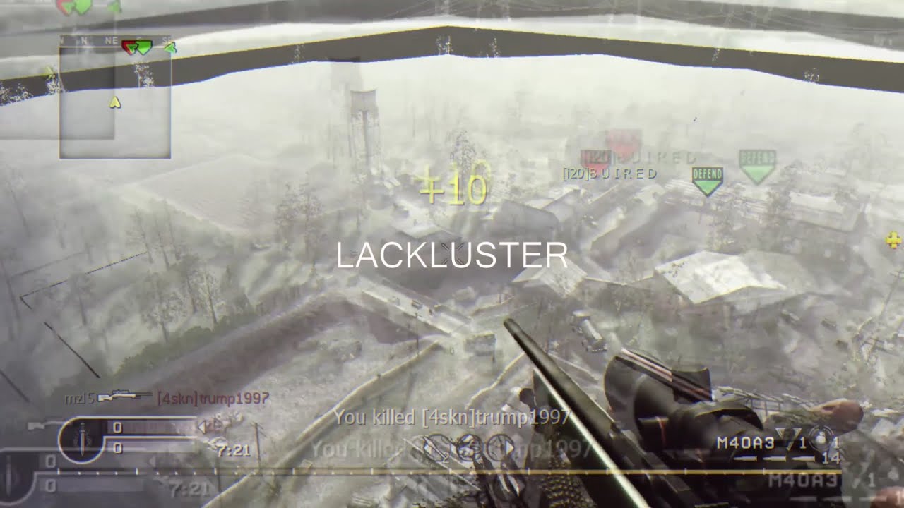 LACKLUSTER - YouTube