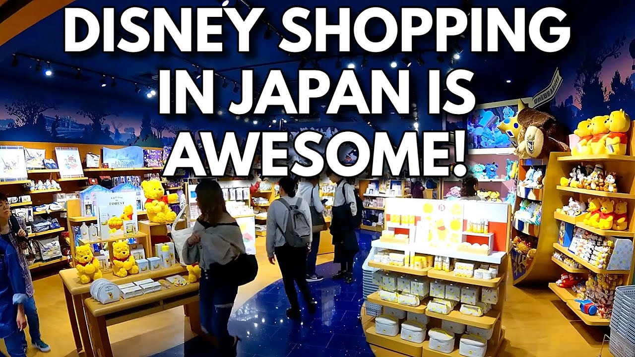 Tokyo Disney Store - Sunshine City Mall Ikebukoro - YouTube