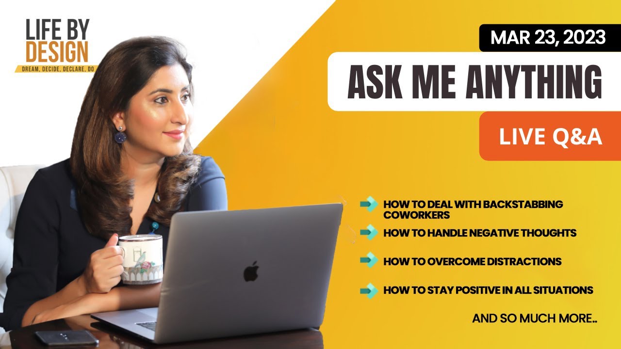 How to Overcome Distractions (Amazing Live Q&A Session) | Puja Puneet ...