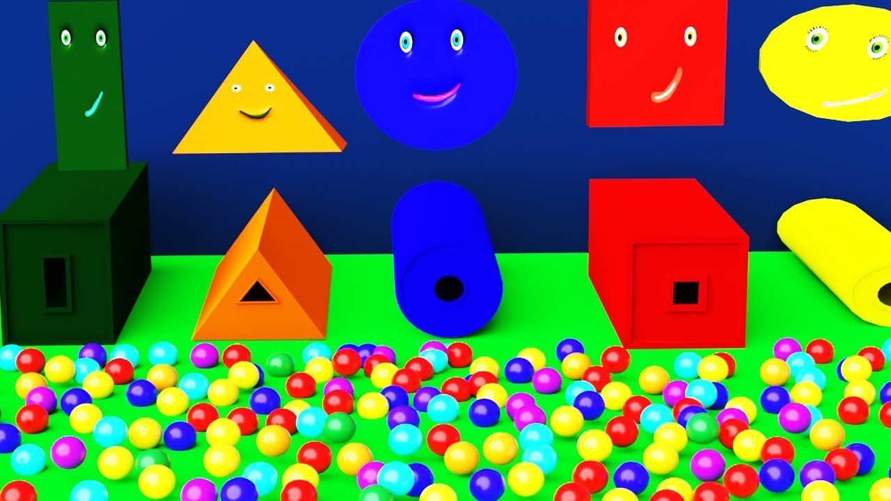 Learn Shapes for Kids | Kids TV Learning video for kids | Learning ...