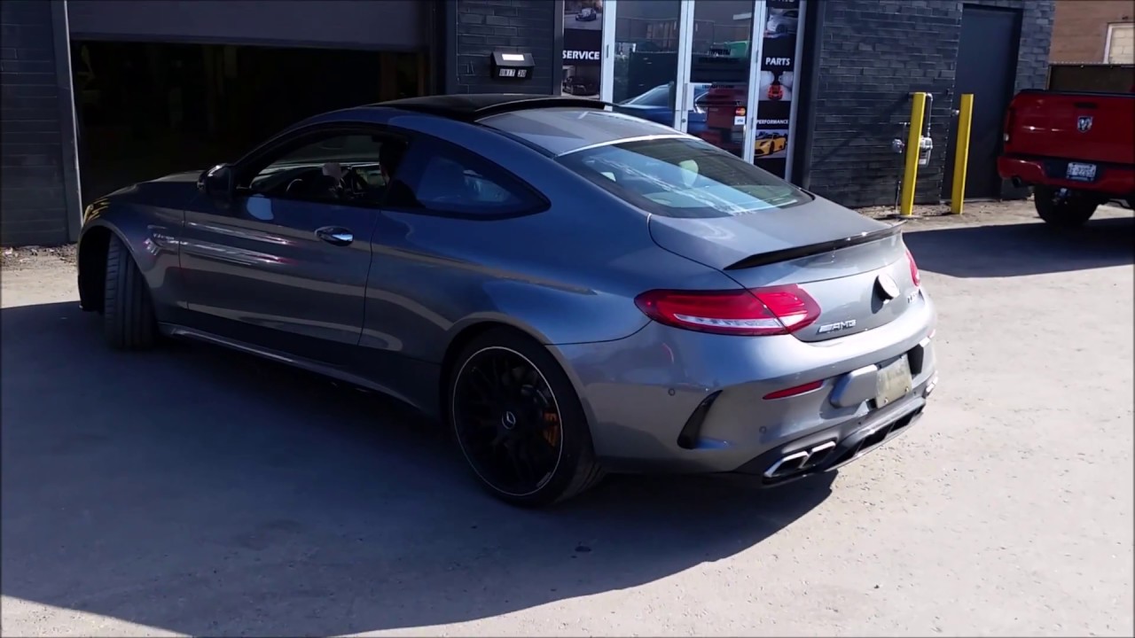 Ripping a 630HP AMG C63s Edition 1 - Brutal Sound - YouTube