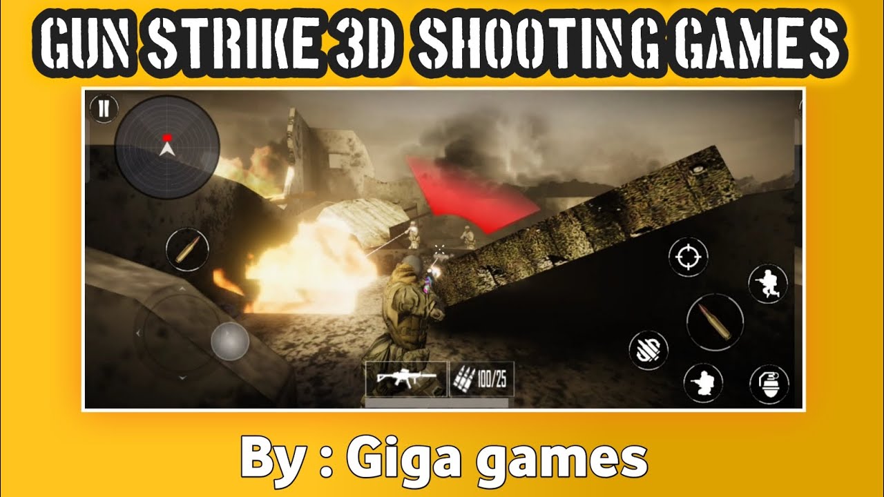 Gun Strike 3D: Shooting Games by @gigagames927 | WW1 Bunker map ...