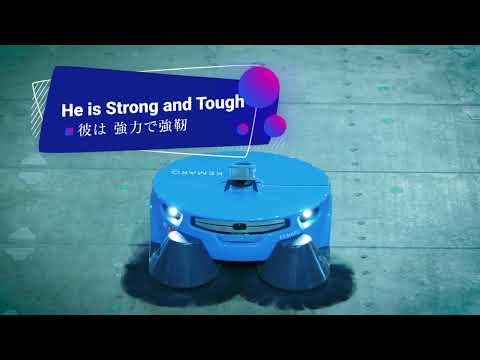 KEMARO K 900　シンプルで効率的な床清掃ロボット（PV ロングバージョン）