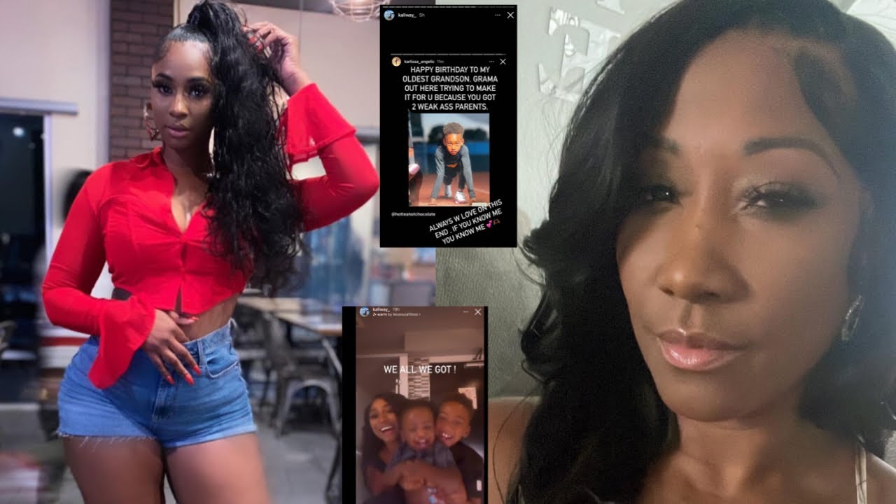 Kali and moms Karlissa go back and forth because Kali’s son birthday no one showed up - YouTube